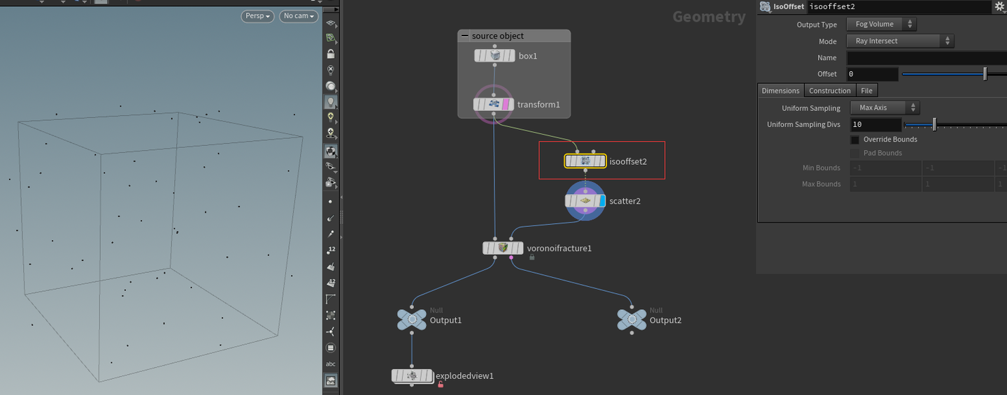 Houdini 刚体破碎(1) - 模型切割 - 知乎
