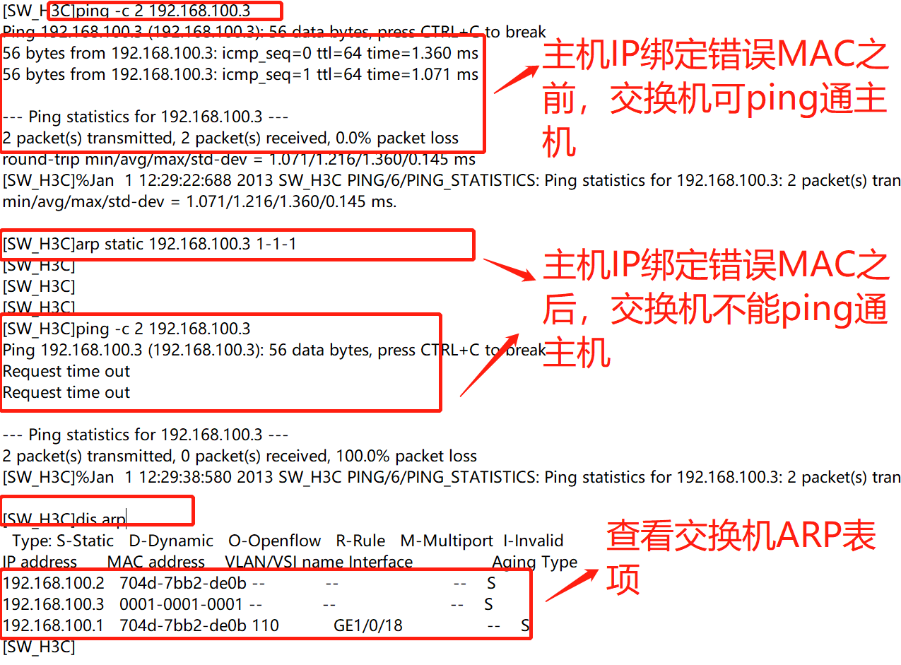 ARP静态绑定技术 - 知乎