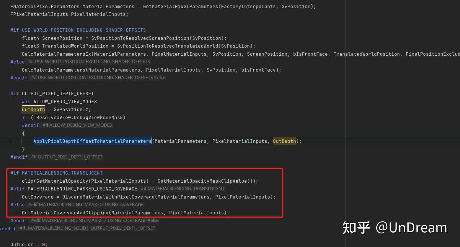 UE5渲染管线--PrePass通道 - 知乎