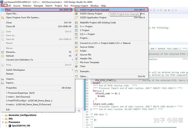 一、S32K入门（创建工程,导入例程） - 知乎