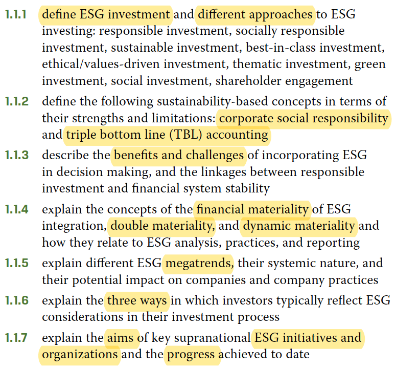 备考CFA ESG 证书（2023），第一章的考点有哪些？p - 知乎