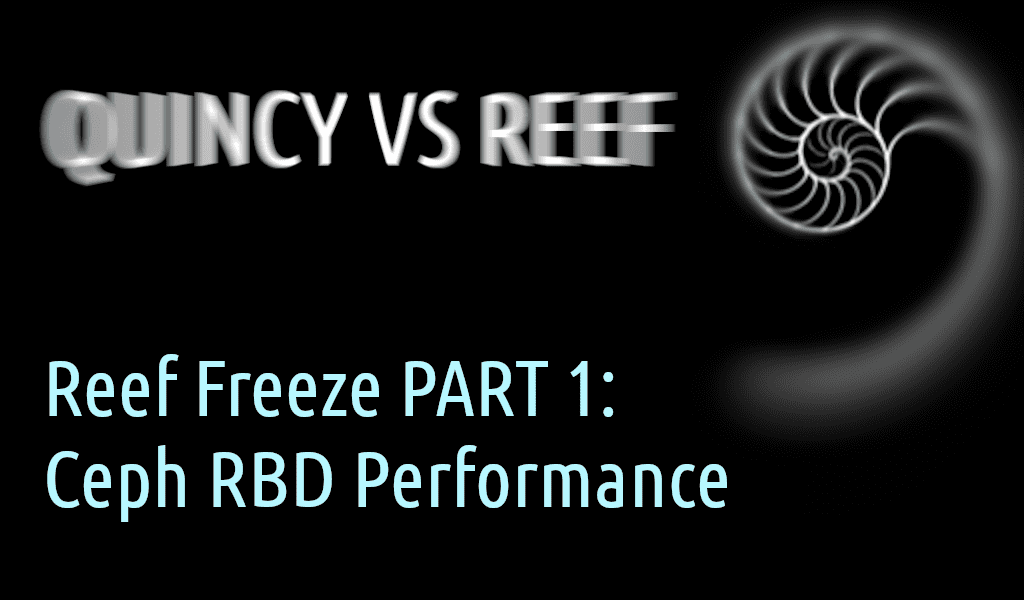 Ceph 新版本 Reef 上：RBD 性能验证 - 知乎