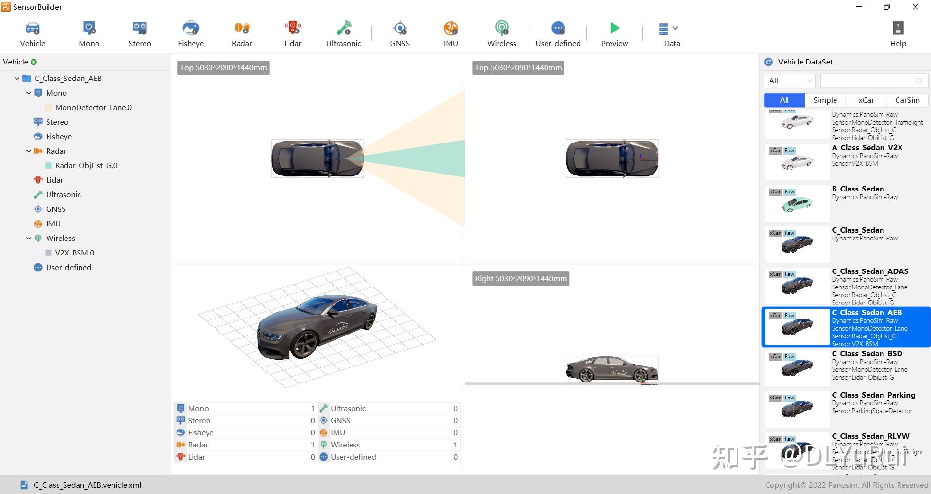 [自动驾驶]基于PanoSim仿真开发平台AEB算法的实现和FCW的构想 - 知乎