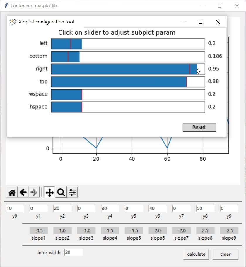 Gui入门:写一个python Tkinter Matplotlib绘制曲线并计算斜率的exe程序 知乎