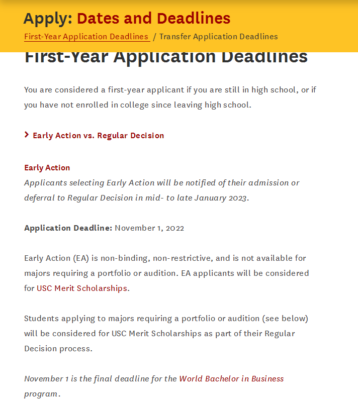 【无忧留学】23fall美本早申内卷开始！南加州大学官宣将实行EA政策！ - 知乎
