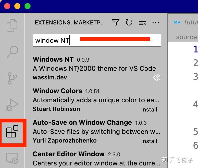 vscode拥有了window NT的主题 - 知乎