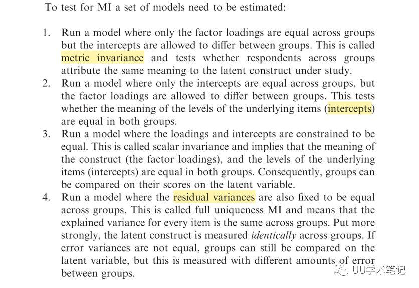 MPlus 基础篇: CFA,EFA,中介,调节调节模型 - 知乎