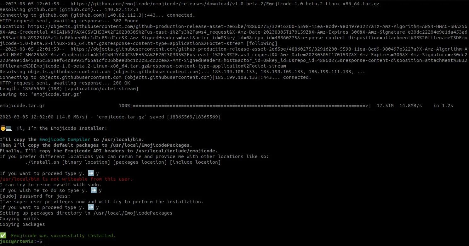 用 Emojicode 写一个可爱的程序 | Linux 中国 - 知乎