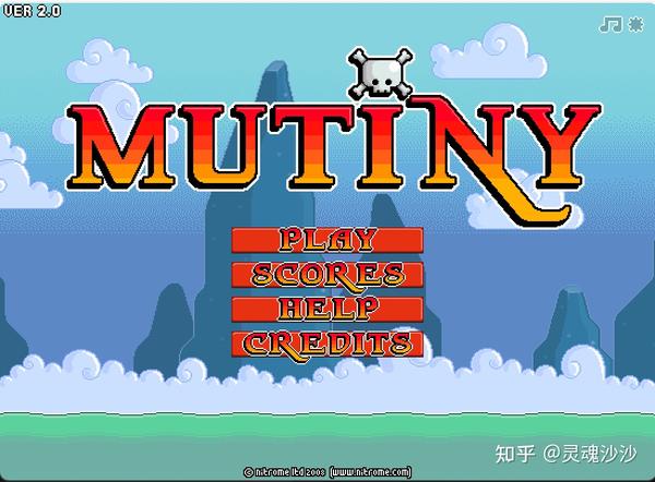 Nitrome出品的极品游戏《Mutiny》~~我最喜欢的n社游戏 - 知乎