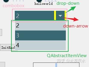 QComboBox样式设置 - 知乎