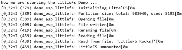 ESP32文件系统esp_littlefs实例 - 知乎