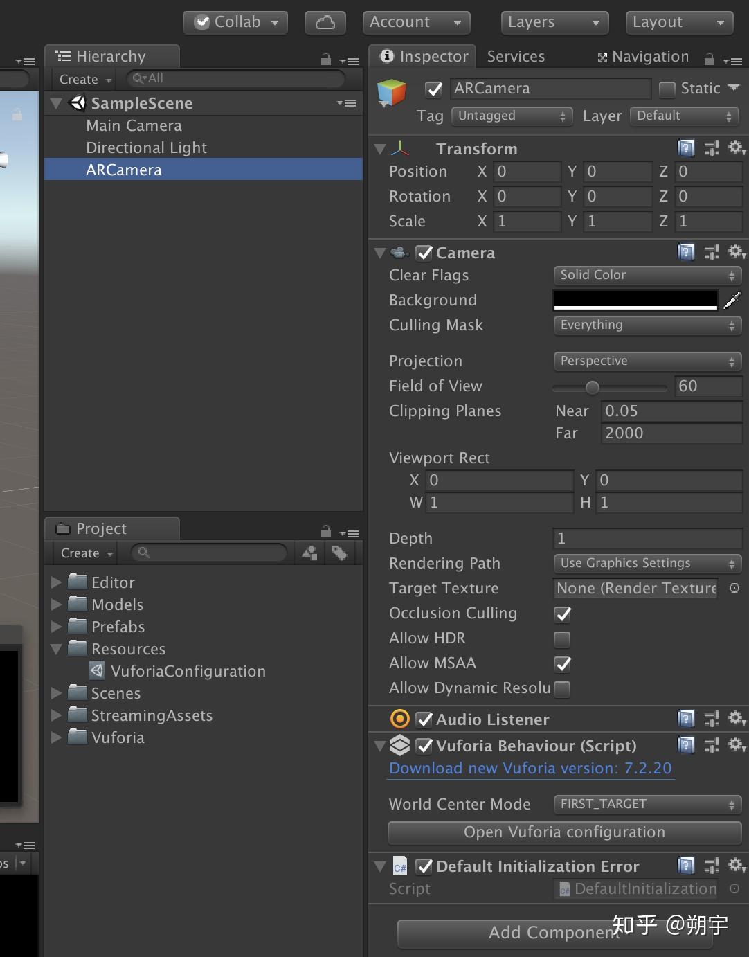 UnityAR系列（二）——AR插件Vuforia入门 - 知乎