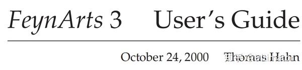 FeynArts安装 - 知乎