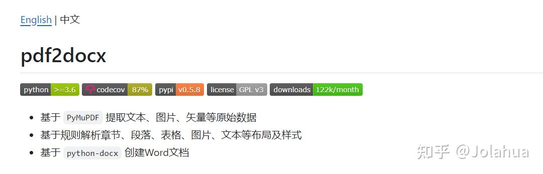 pdf2docx，一个超强的python库 - 知乎
