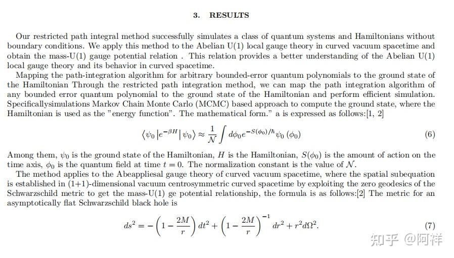 A Restricted Path Integration Method - 知乎