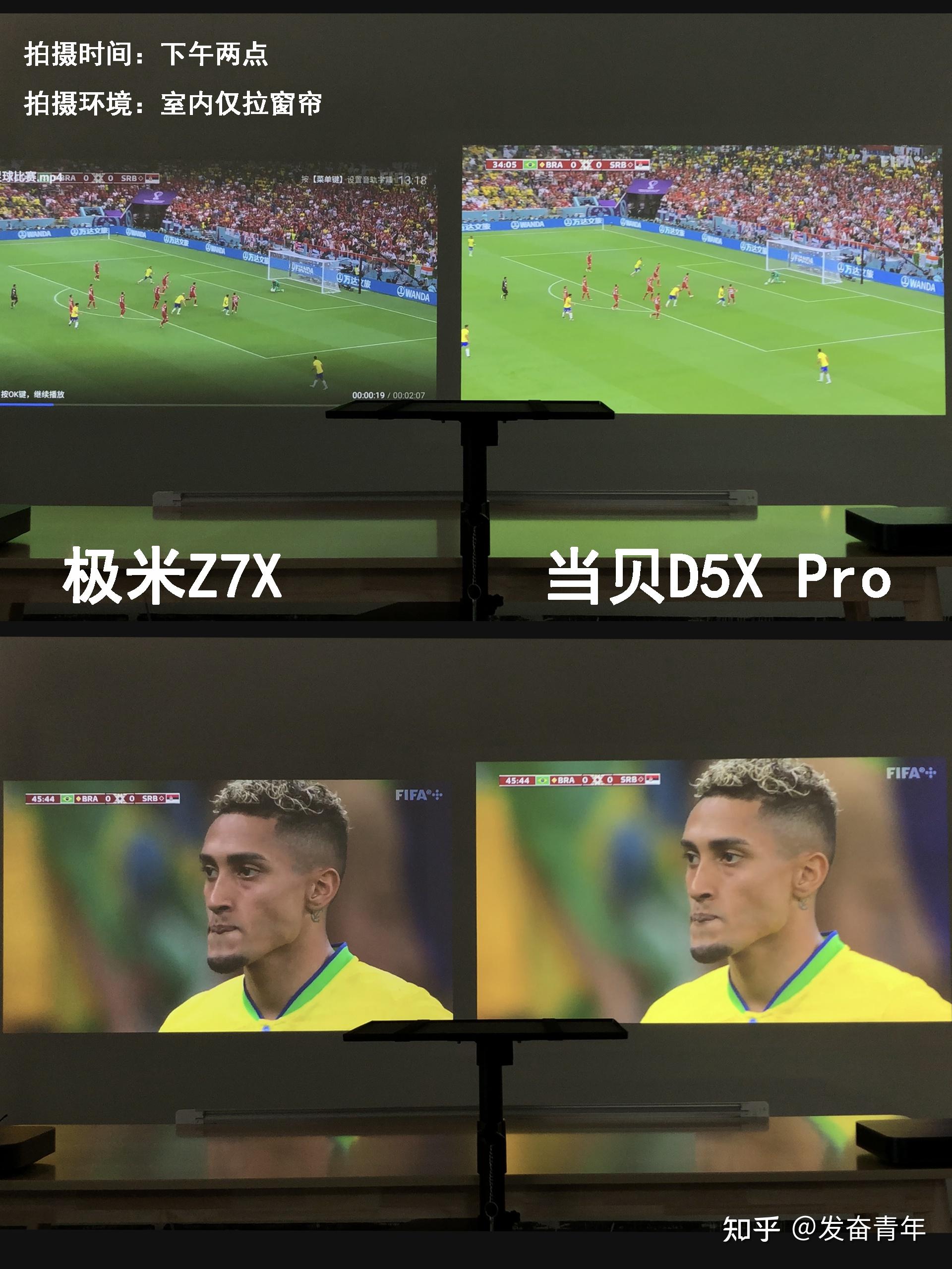 谁才是轻薄投影仪之王？当贝D5XPro和极米Z7X对比！ - 知乎