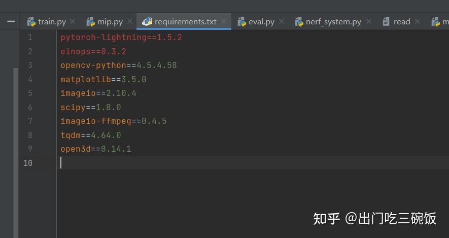 Mip-Nerf三维重建代码复现教程——环境配置 - 知乎