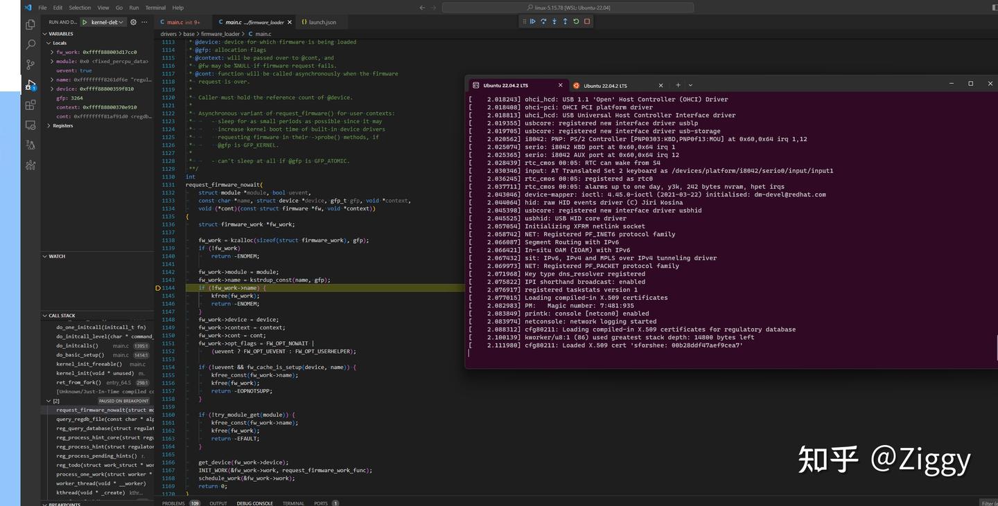 Debug Linux kernel on WSL2 with VScode - 知乎