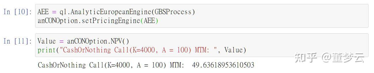 十、使用QuantLib Python评价奇异期权(1)数字期权 - 知乎