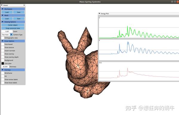 三维弹簧质点模型——CSC417 实验二 (mass-spring-3d) - 知乎