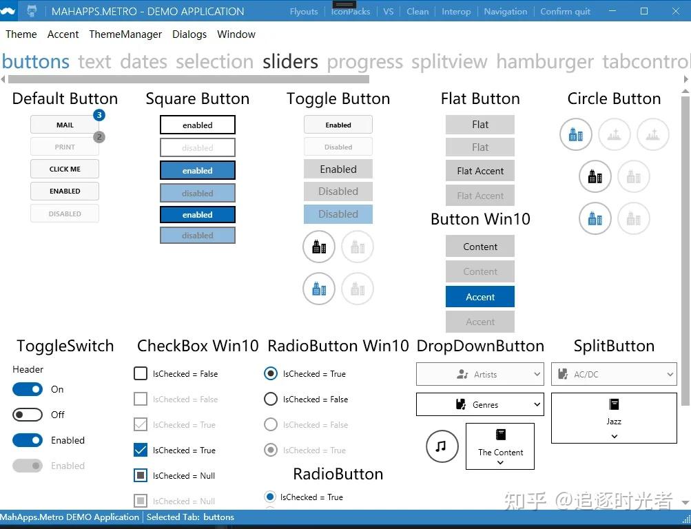 精选 10 款开源美观、简单易用的 WPF UI 控件库，让 WPF 应用界面焕然一新！ - 知乎