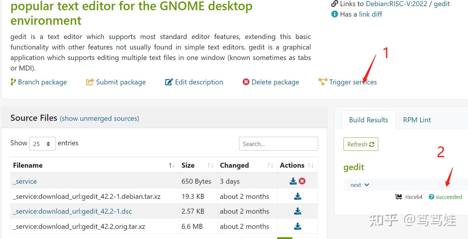 如何通过OpenSUSE Open Build Service（OBS）构建Debian包 for RISCV-64 - 知乎