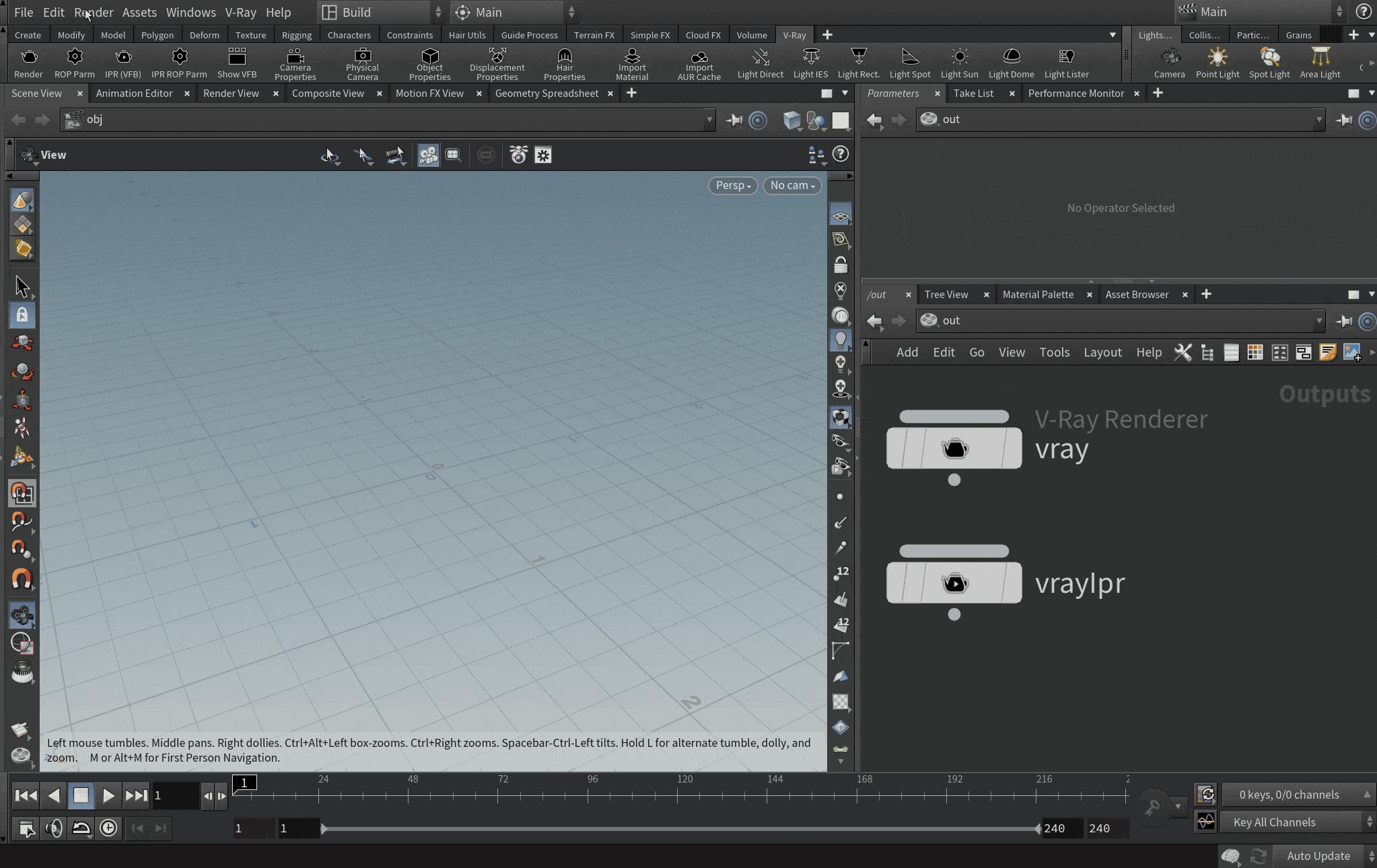 Houdini中如何进行VRay渲染？启用GPU渲染怎么操作 - 知乎