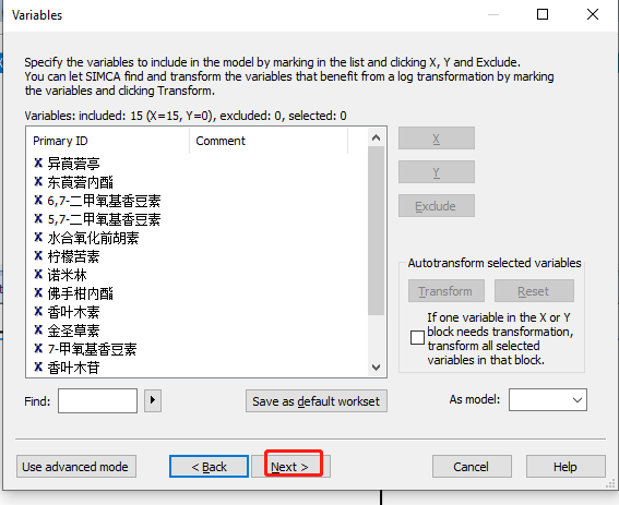 【菜鸟博士】Simca-P Pattern Recognition （PCA OPLS-DA HCA）操作说明 - 知乎