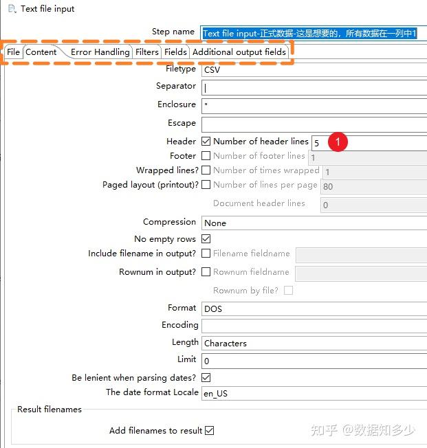 Kettle中Text File Input步骤解析复杂CSV文件的技巧与建议 - 知乎