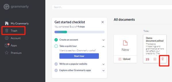 Grammarly语法检测报告如何下载 - 知乎