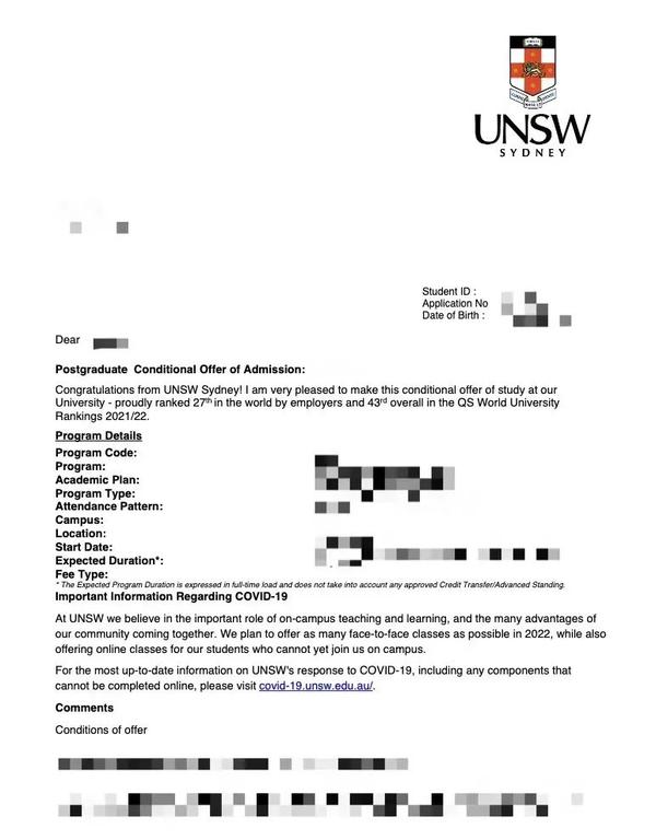 【澳洲案例】大学期间专心学习，双非6周拿下UNSW！ - 知乎