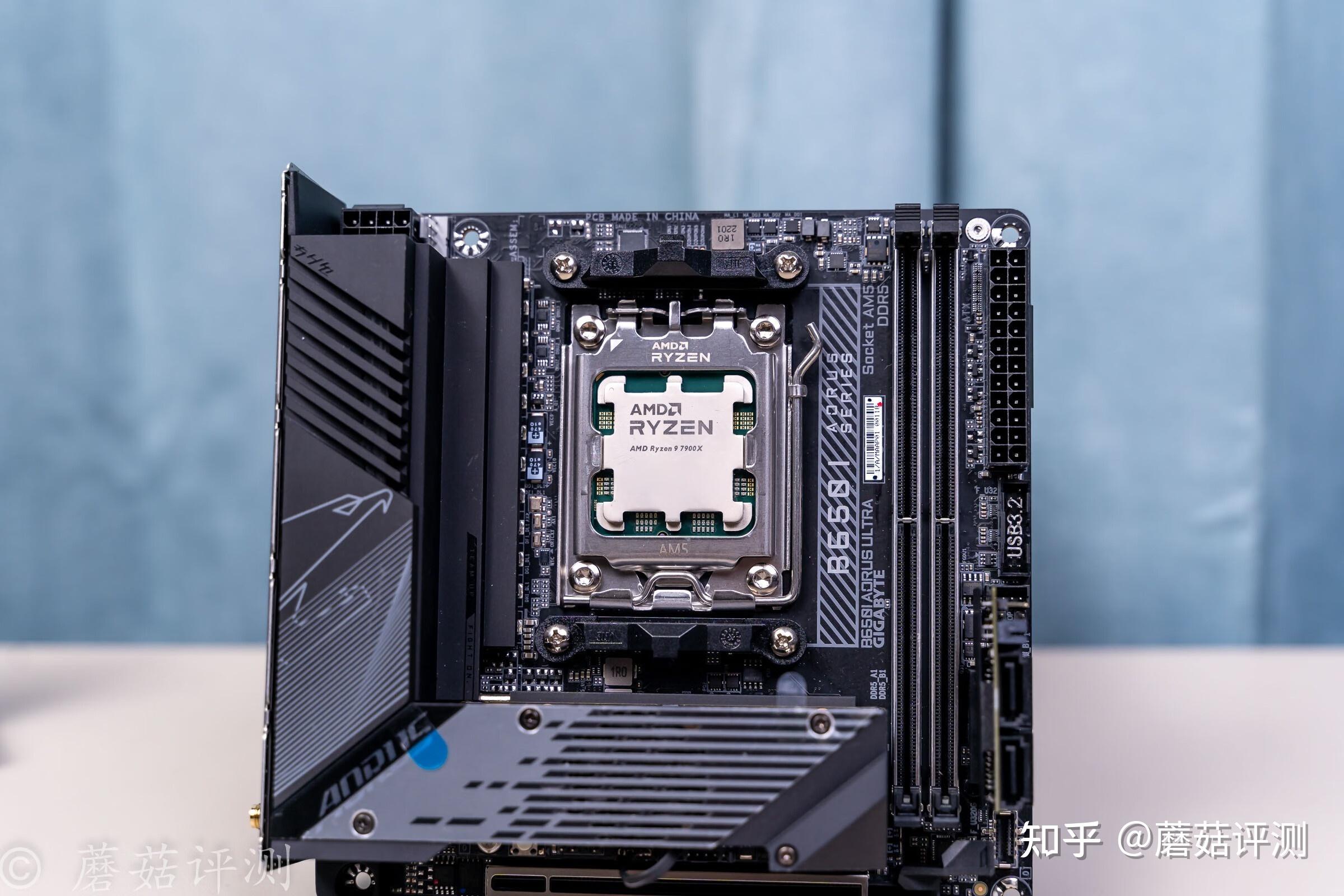 优秀的拓展性，出色的供电用料，技嘉B650I主板轻松应付7900X 评测 - 知乎