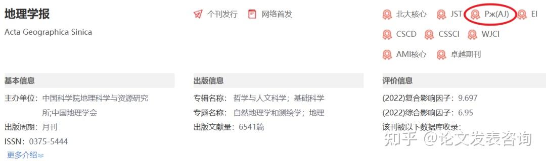 知网标识“AMI”、“WJCI”、“JST”…你都清楚吗？ - 知乎