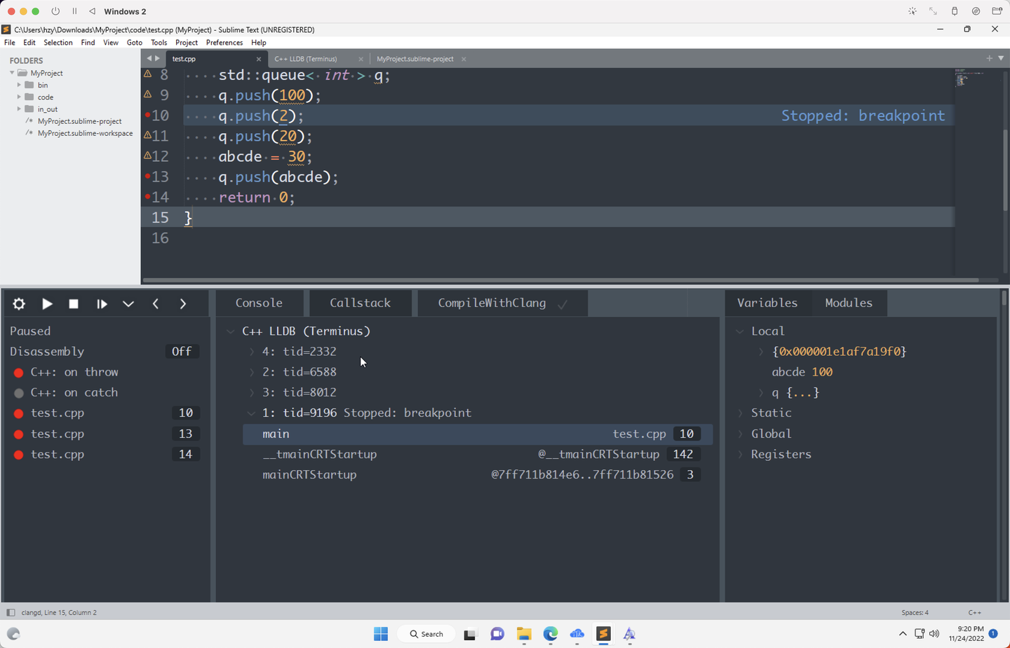 【全网最新、最详细】如何使用 Sublime Text 4 优雅地写C++？ - 知乎