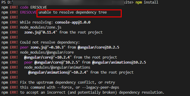 npm install xxxx --legacy-peer-deps命令是什么？ - 知乎