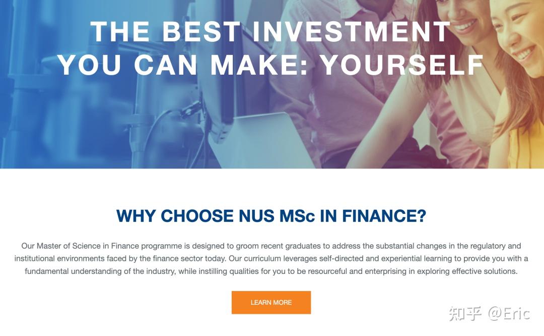 新加坡国立大学NUS金融学24Fall申请要求更新！ - 知乎