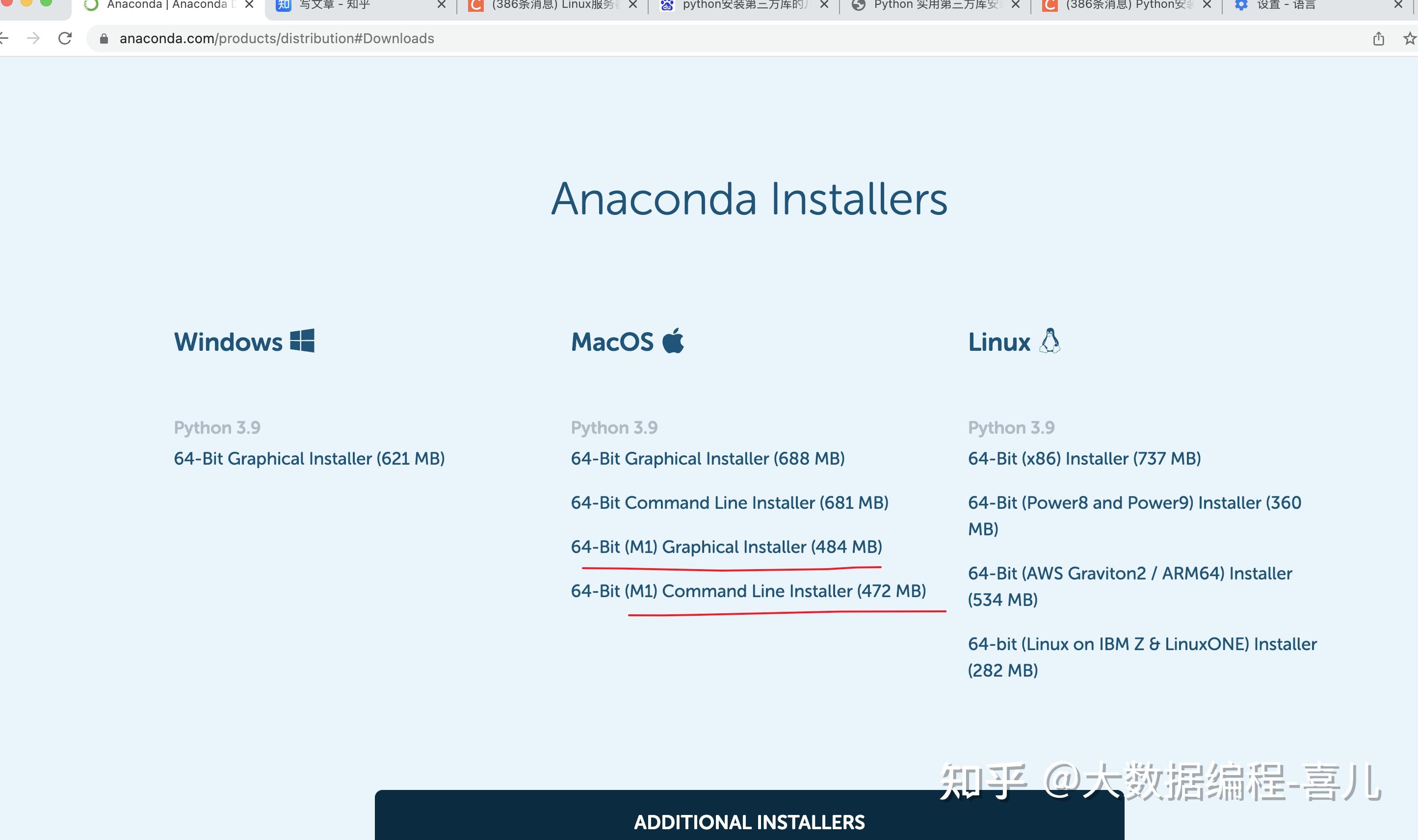 macbookprom2安装anaconda3 - 知乎