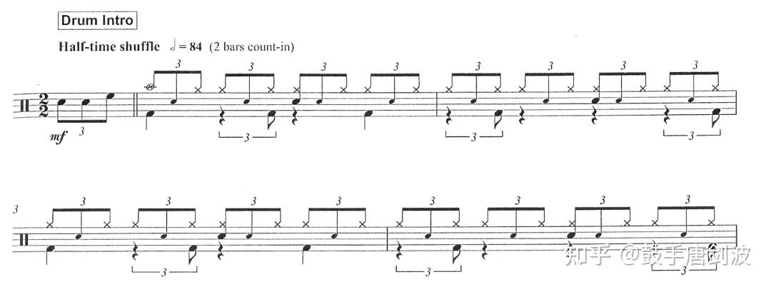 Double-time feel，该如何演奏？ - 知乎