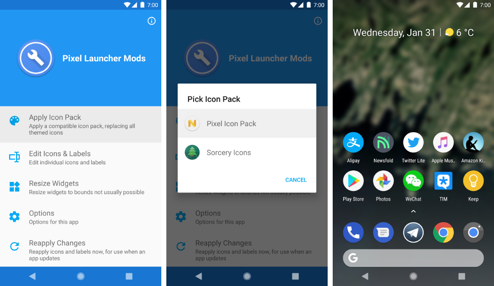 Pixel Launcher 不够完美？试试用它来调教：Pixel Launcher Mods - 知乎