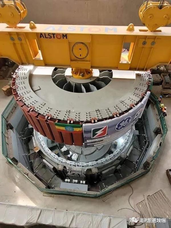 重大节点！埃塞俄比亚复兴大坝首台机组转子吊装成功！ - 知乎