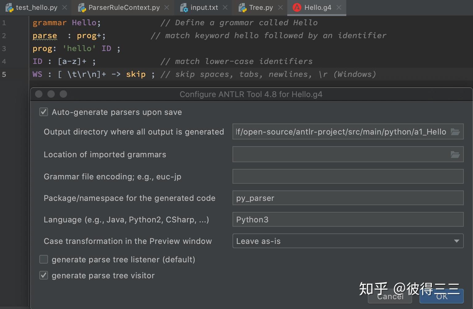 ANTLR开发环境入门指南 - 知乎