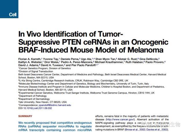 研究ceRNA，五步就够了！ - 知乎