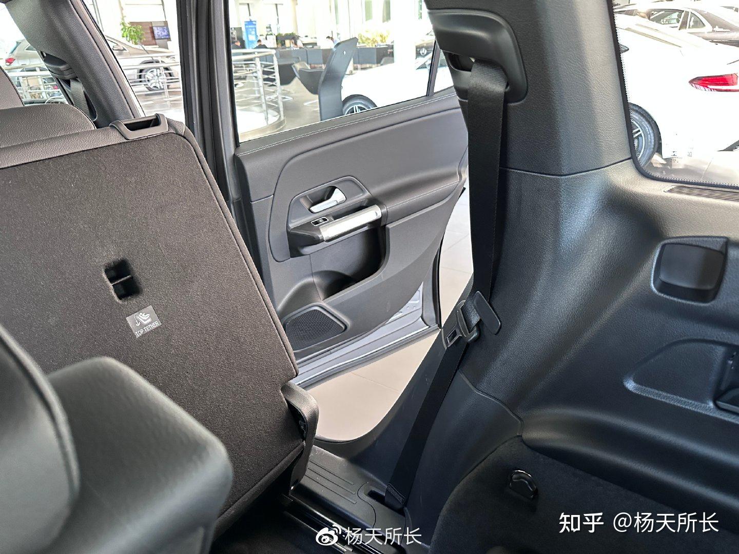 以奔驰GLB、GLC、GLS、V为例，看看什么是应急第三排、什么是真·第三排？ - 知乎