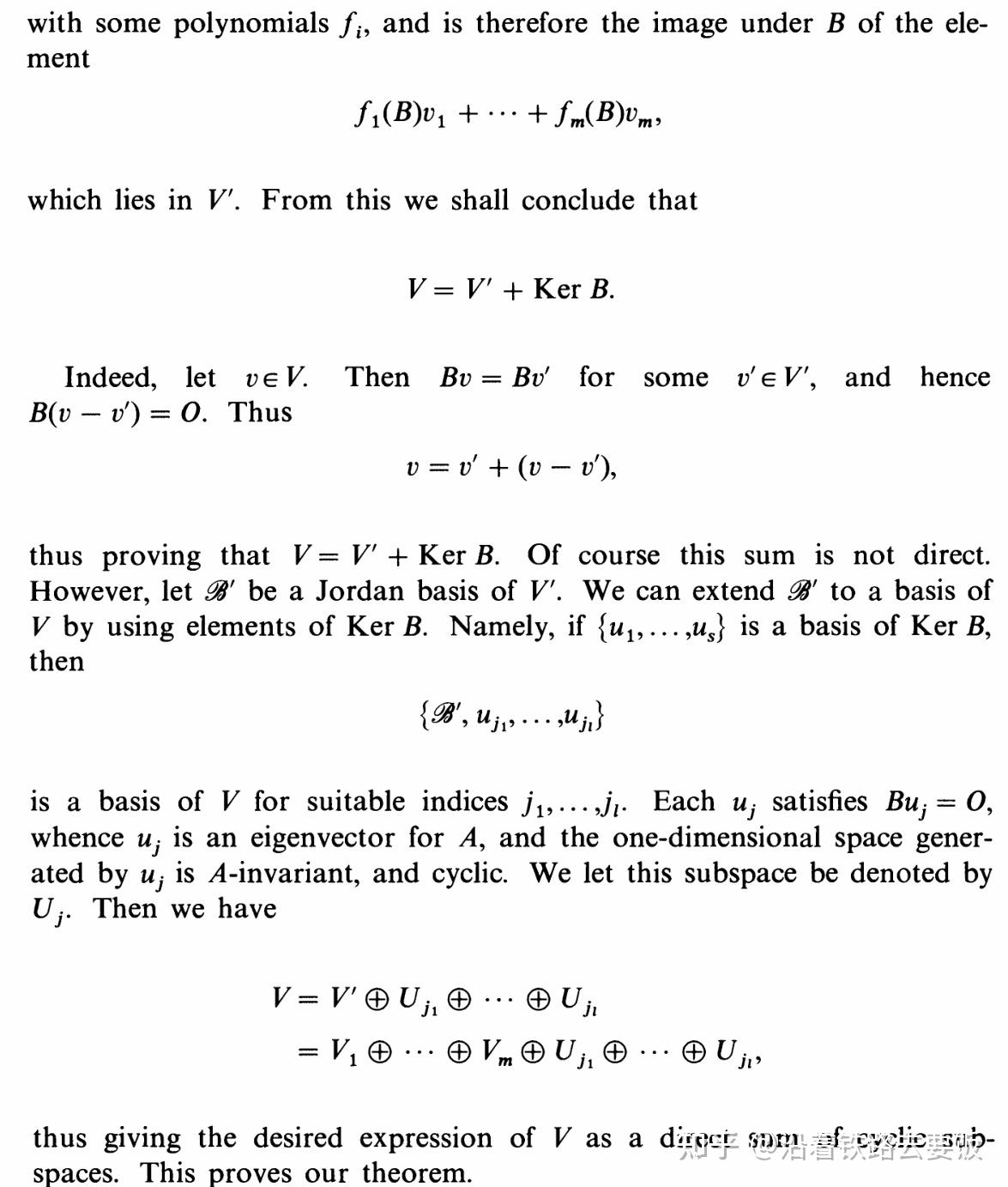 The Jordan Normal Form 知乎
