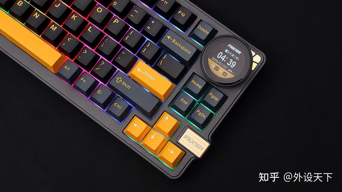 FEKER K75三模热插拔机械键盘评测：打破常规，创意拉满 - 知乎