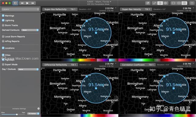 你需要这样一款天气雷达RadarScope for Mac版 - 知乎