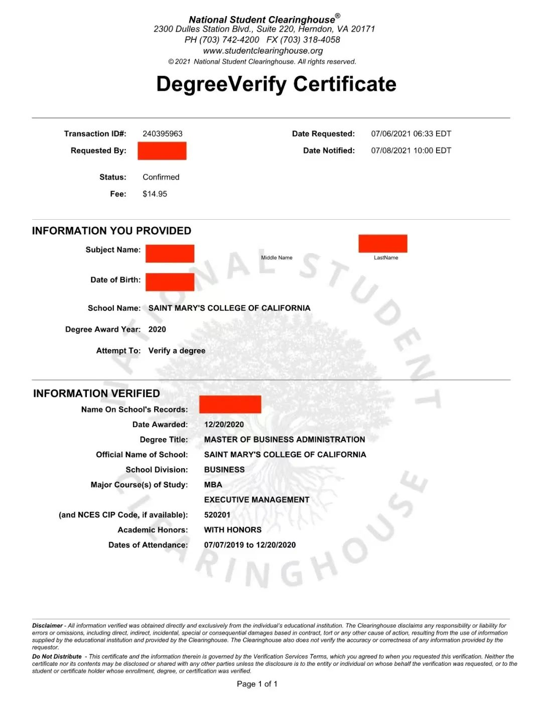 NSC丨美国“学信网”认证攻略National Student Clearinghouse - 知乎