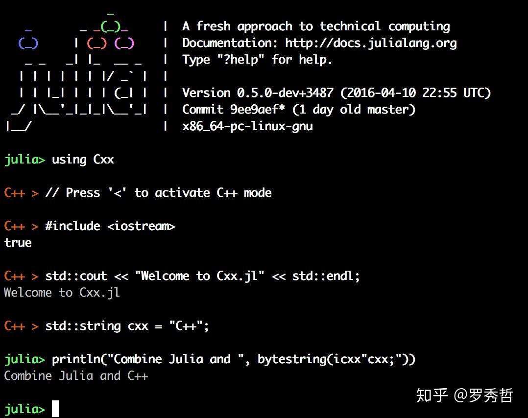 一个简单的Julia教程（一） - 知乎