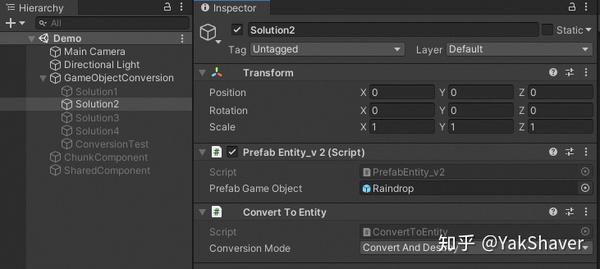 Unity DOTS编码实践：GameObject Conversion - 知乎