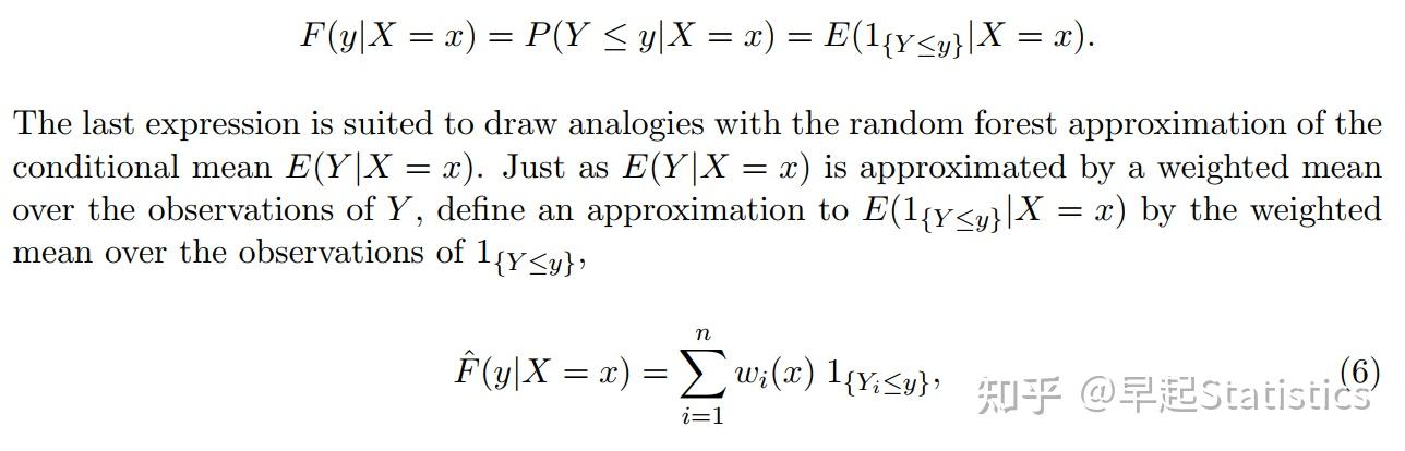 Quantile Regression Forests - 知乎